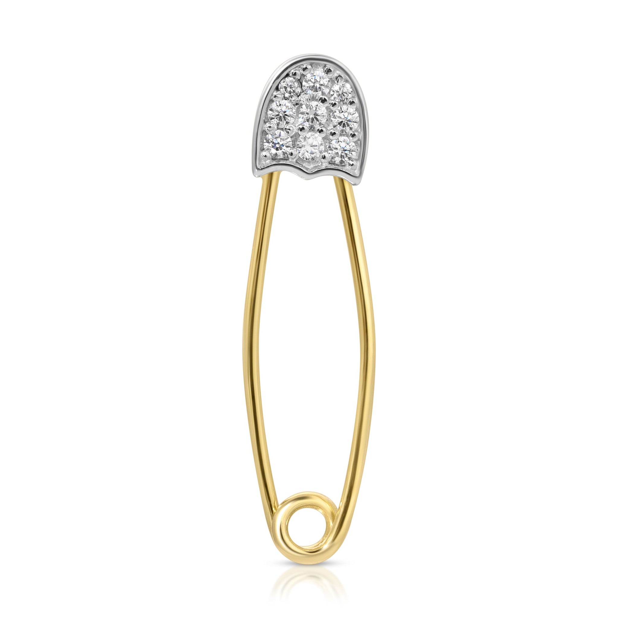 Safety pin Segment Ring – artwellsbodyart